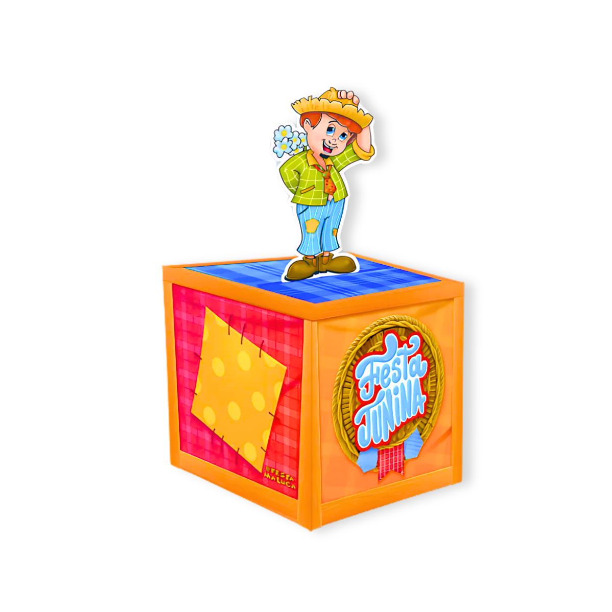 04 Caixinha Pop Up Festa Junina Arraial Decoração Doce Papel - DHS SHOP ...