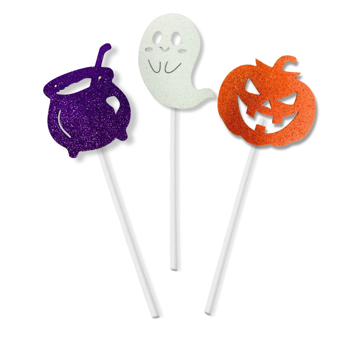 18 Enfeite Palito Topo Bolo Espeto Festa Halloween Decoração - DHS SHOP ...