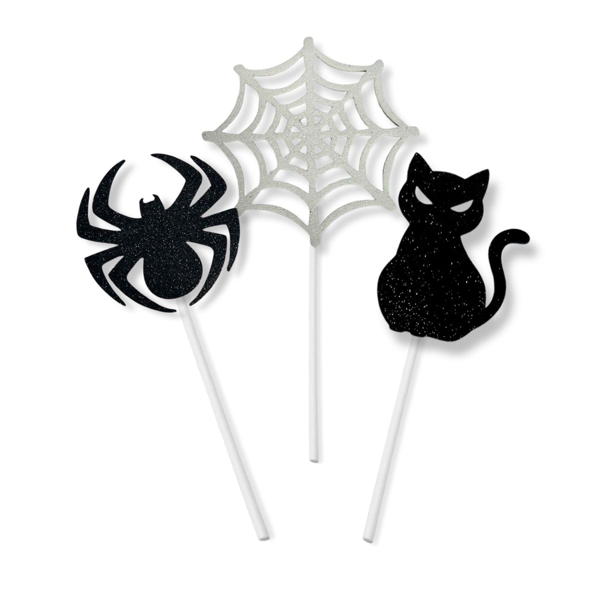 18 Enfeite Palito Topo Bolo Espeto Festa Halloween Decoração - DHS SHOP ...