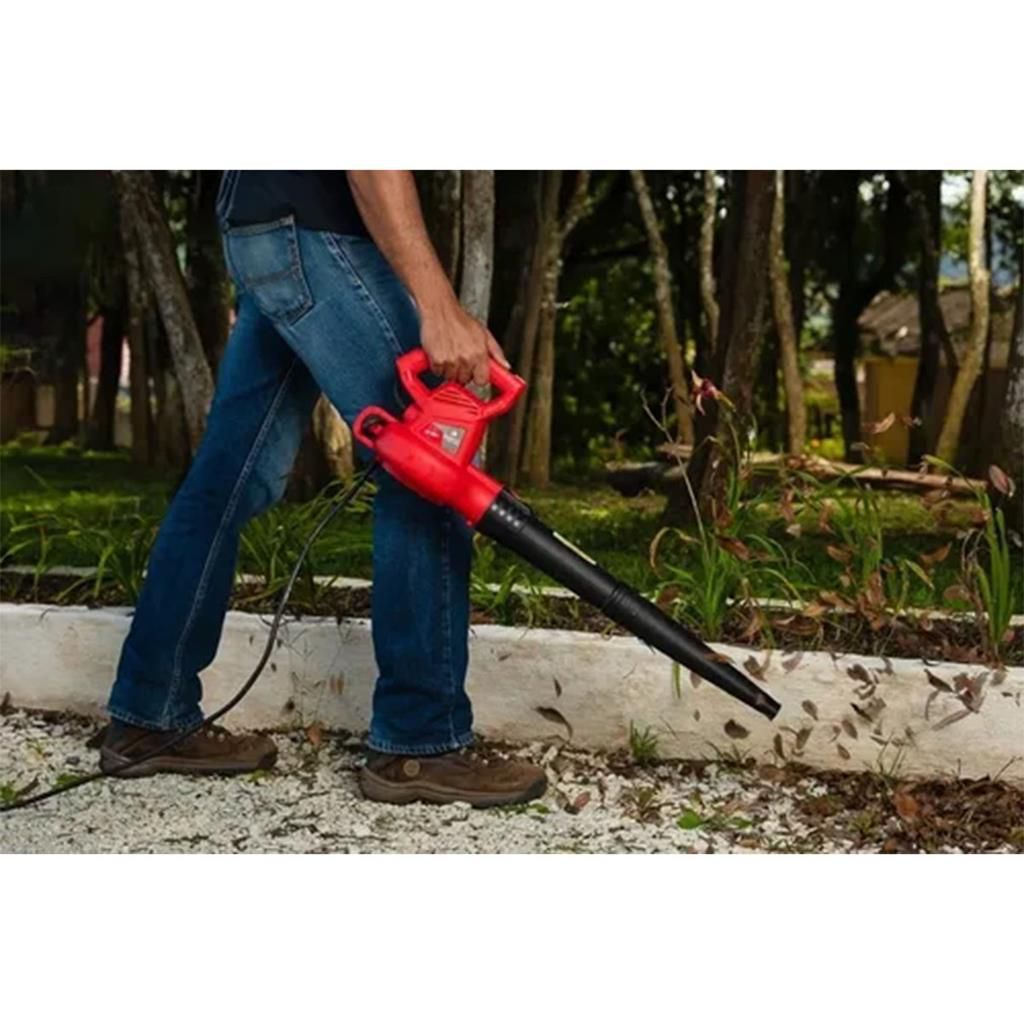 Soprador De Folhas Elétrico 2000w 220v Bs600c - Branco - Ferrablu - A ...