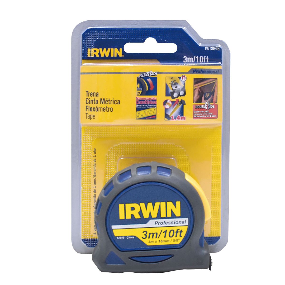 Trena Irwin Profissional Emborrachado 3m Iw13949 - Ferrablu - A sua ...