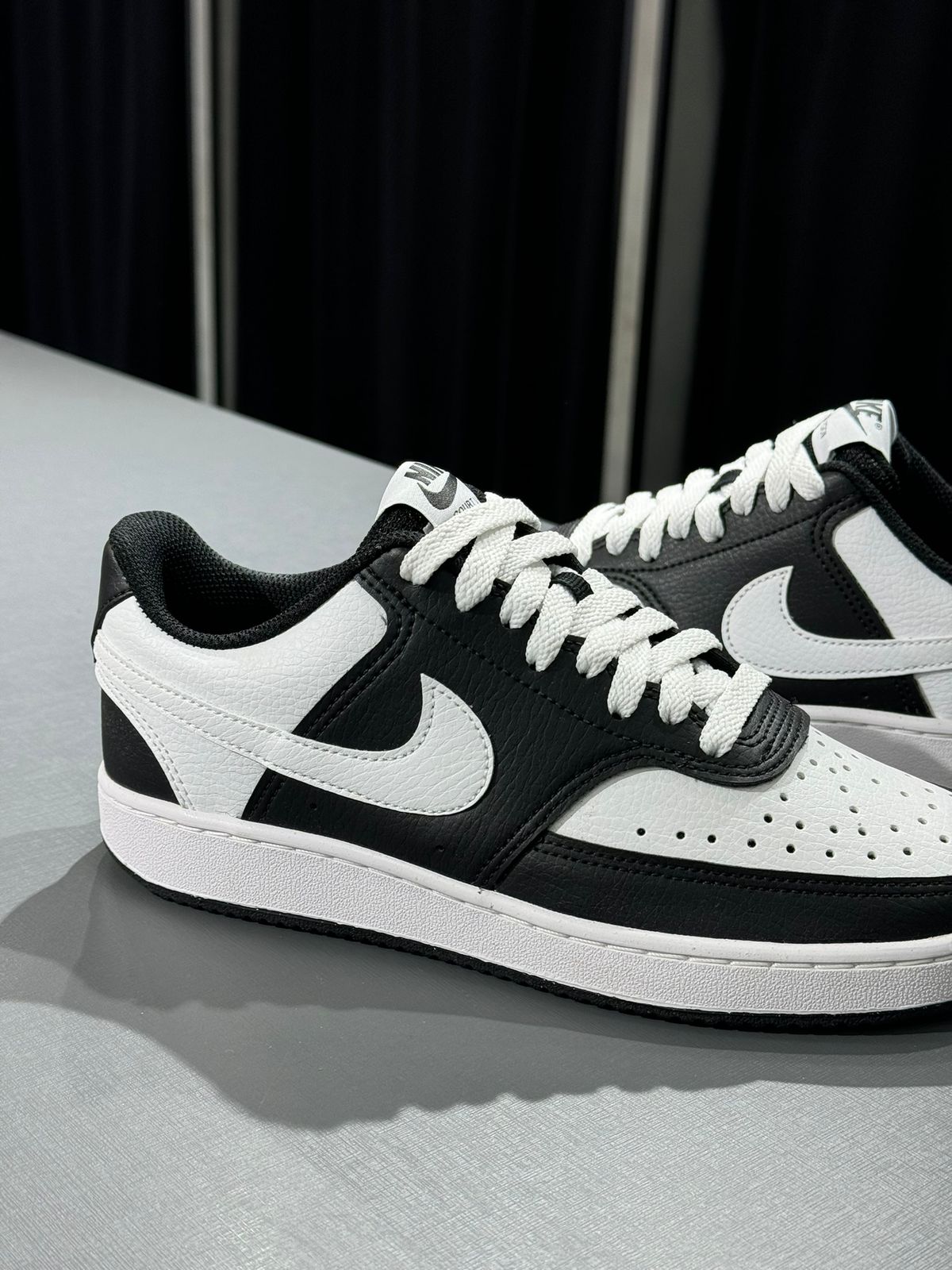 Tênis Nike Court Vision Low Blk/Wht Panda - Granfino Store | Seu estilo ...