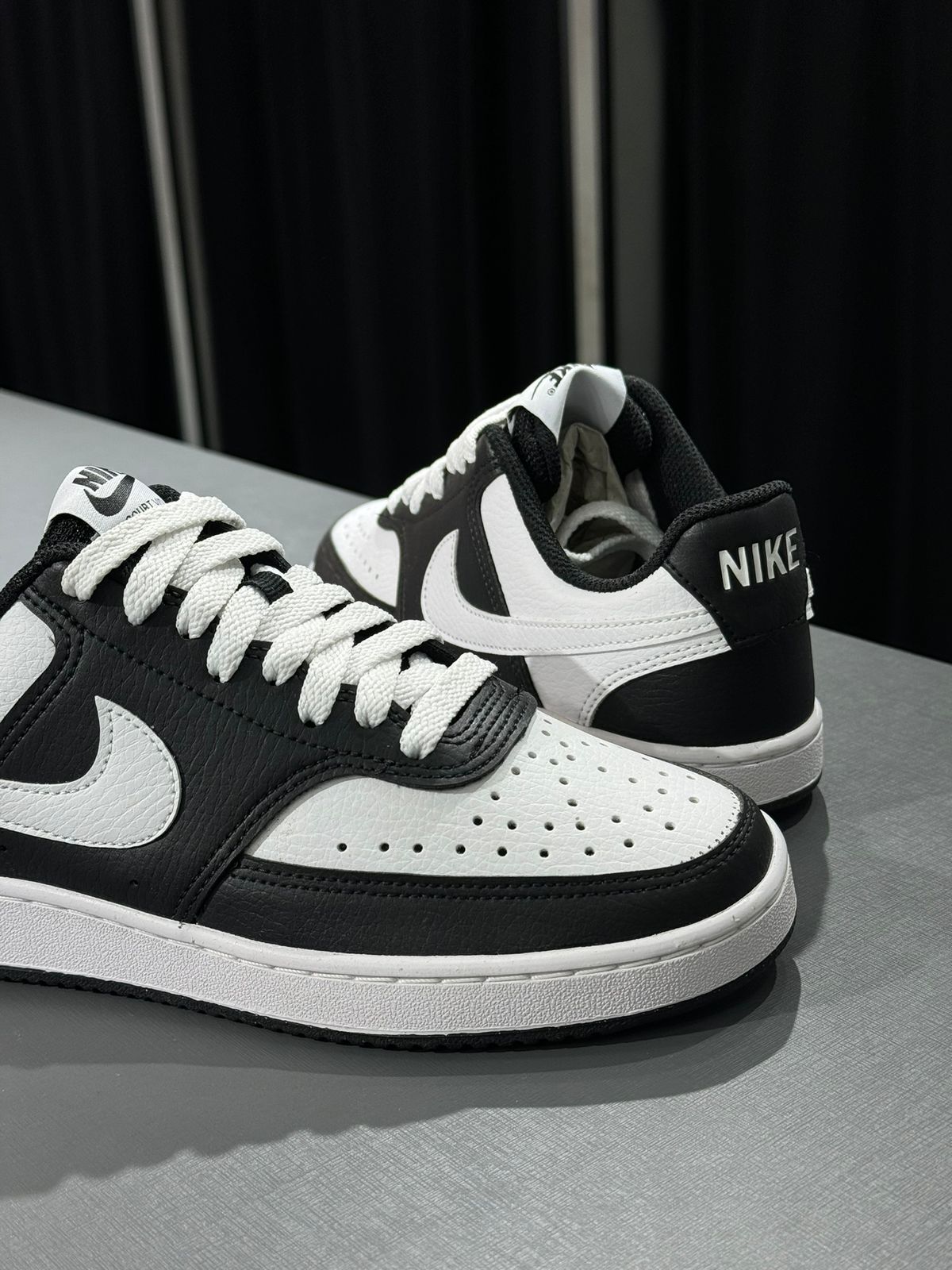 Tênis Nike Court Vision Low Blk/Wht Panda - Granfino Store | Seu estilo ...
