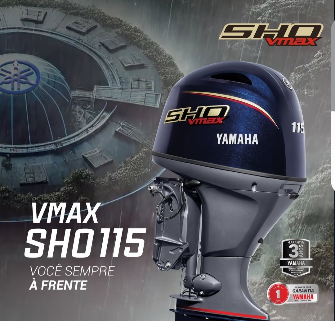 MOTOR DE POPA YAMAHA VMAX 115 HP OKM 2025 - Miami Náutica