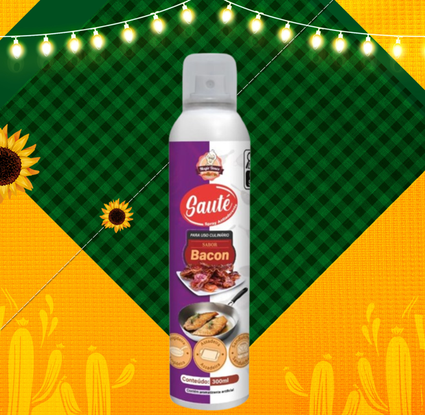 Spray Antiaderente Culinario Sabor Bacon 300ml | Magie Douce - Sua loja ...