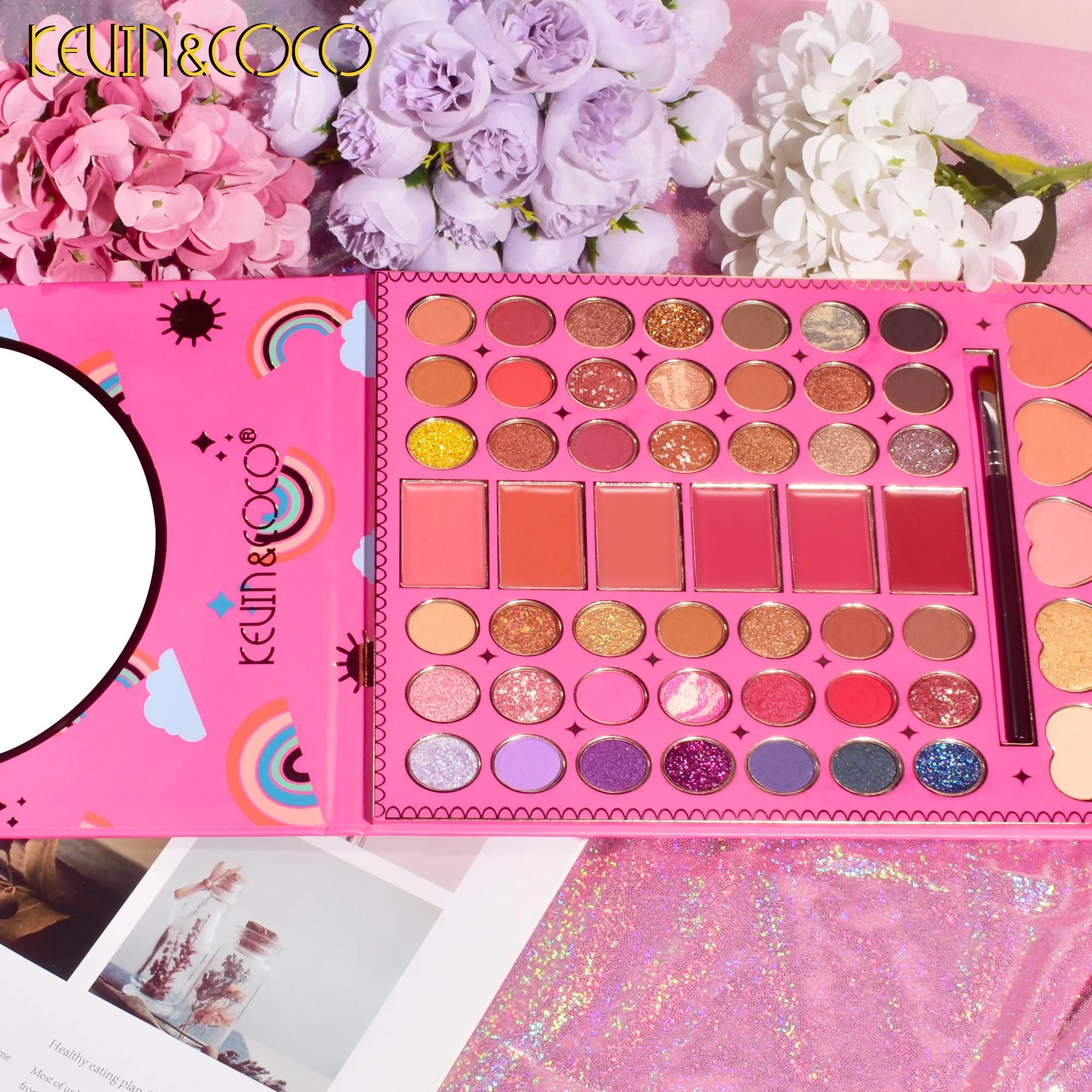 PALETA GREEN-HAIRED SINGER - 53 CORES - KEVIN & COCO - Brilhos da Serra ...