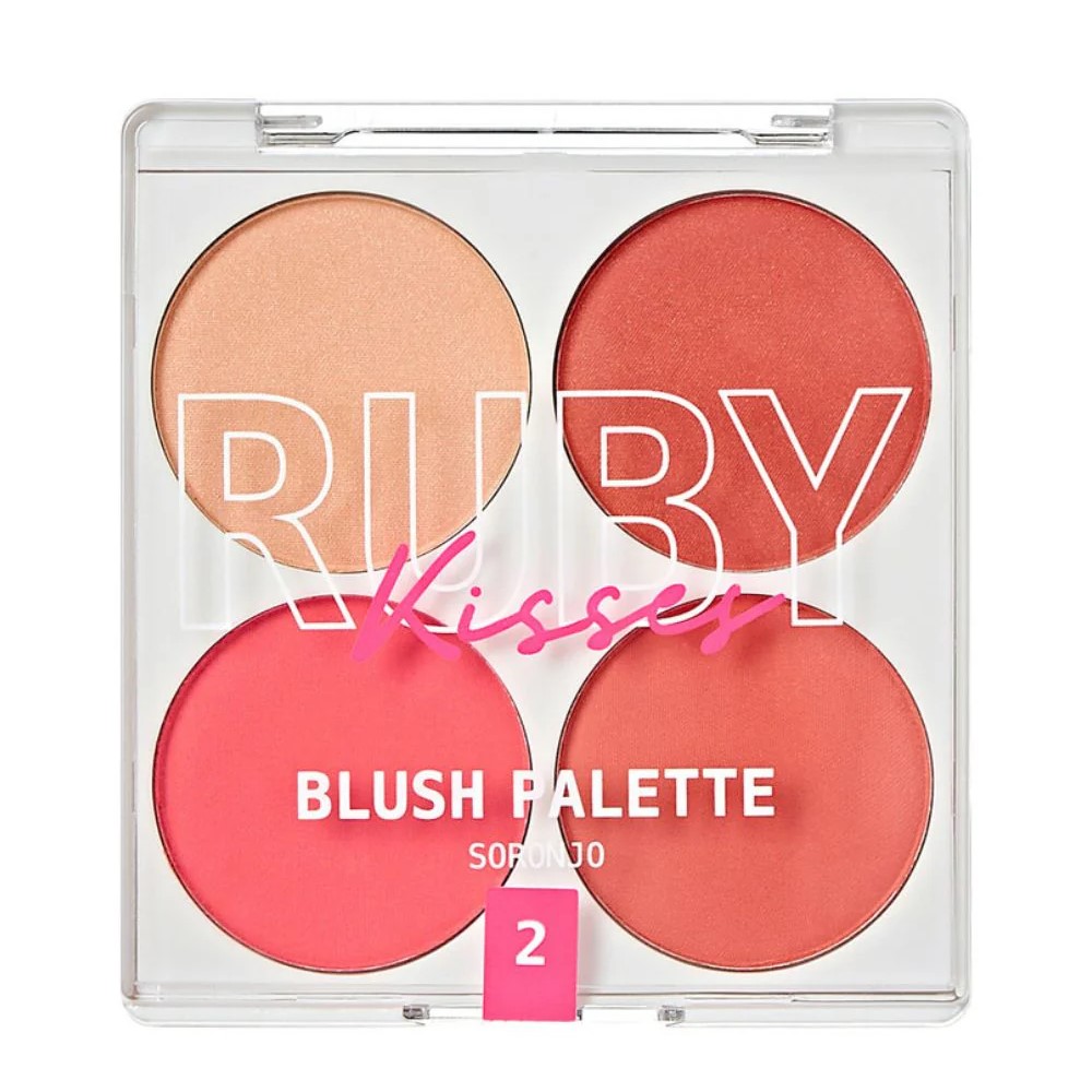 BARE BLUSHER PALETA DE BLUSH - RUBY KISSES - Brilhos da Serra Makeup