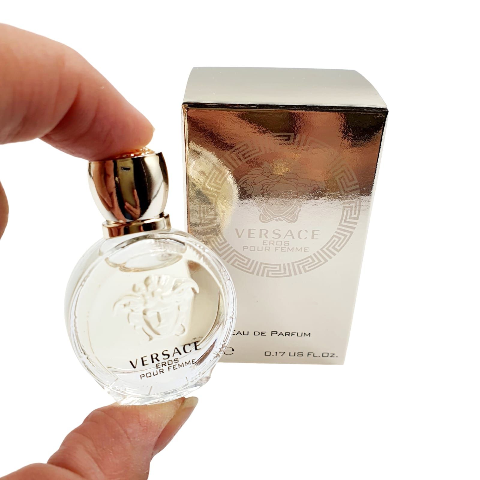 Miniatura Versace Eros Pour Femme Feminino Eau de Parfum - Original ...