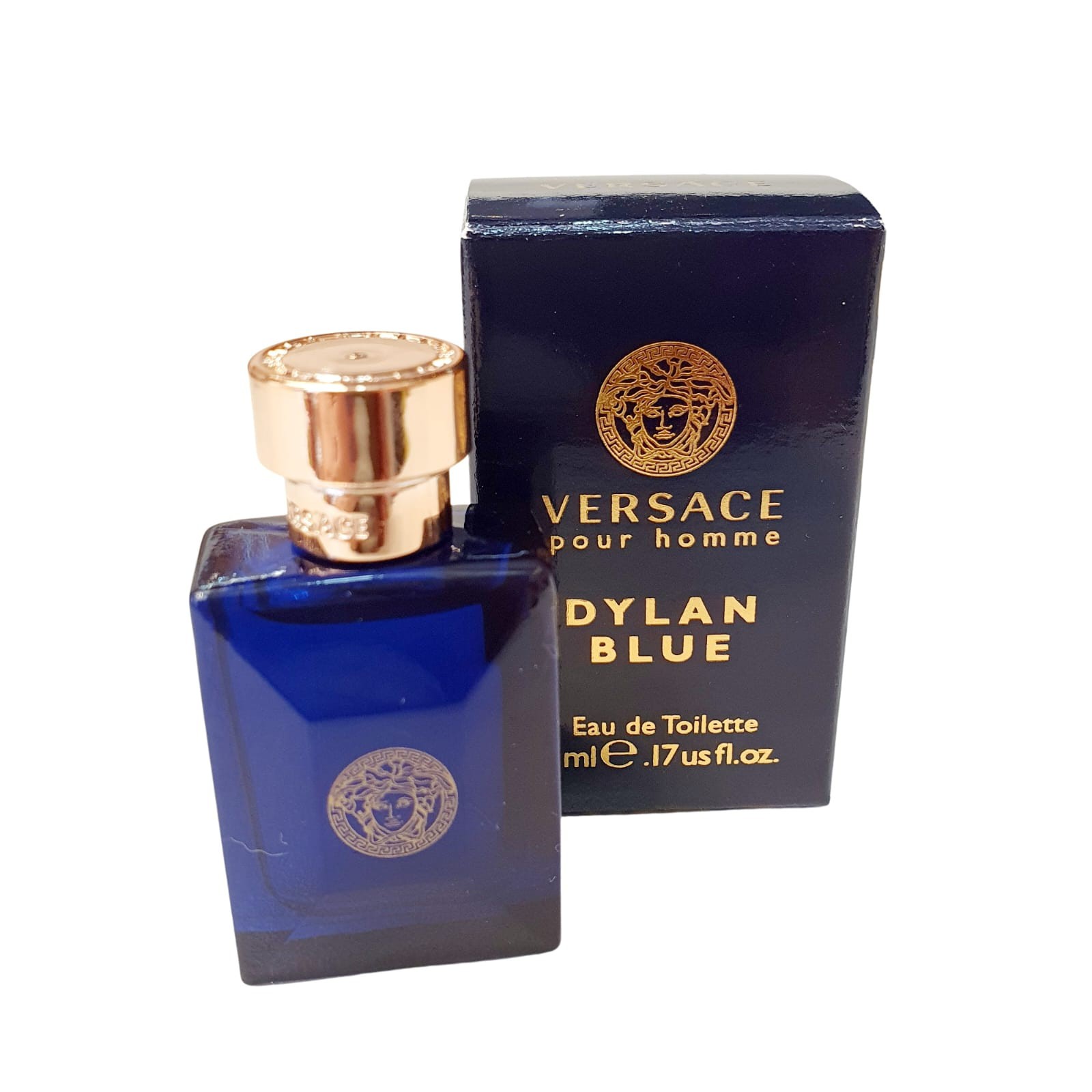 Miniatura Versace Dylan Blue Por Homme - EDT - 5ml - Original - Kaory ...