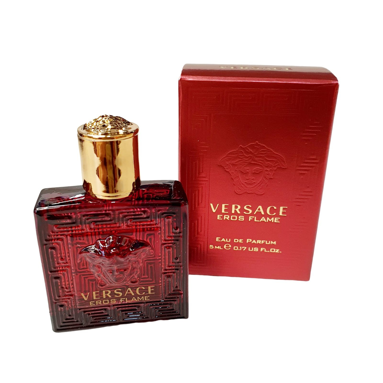 Miniatura Perfume Versace Eros Flame Masculino Eau de Parfum - 5ml ...