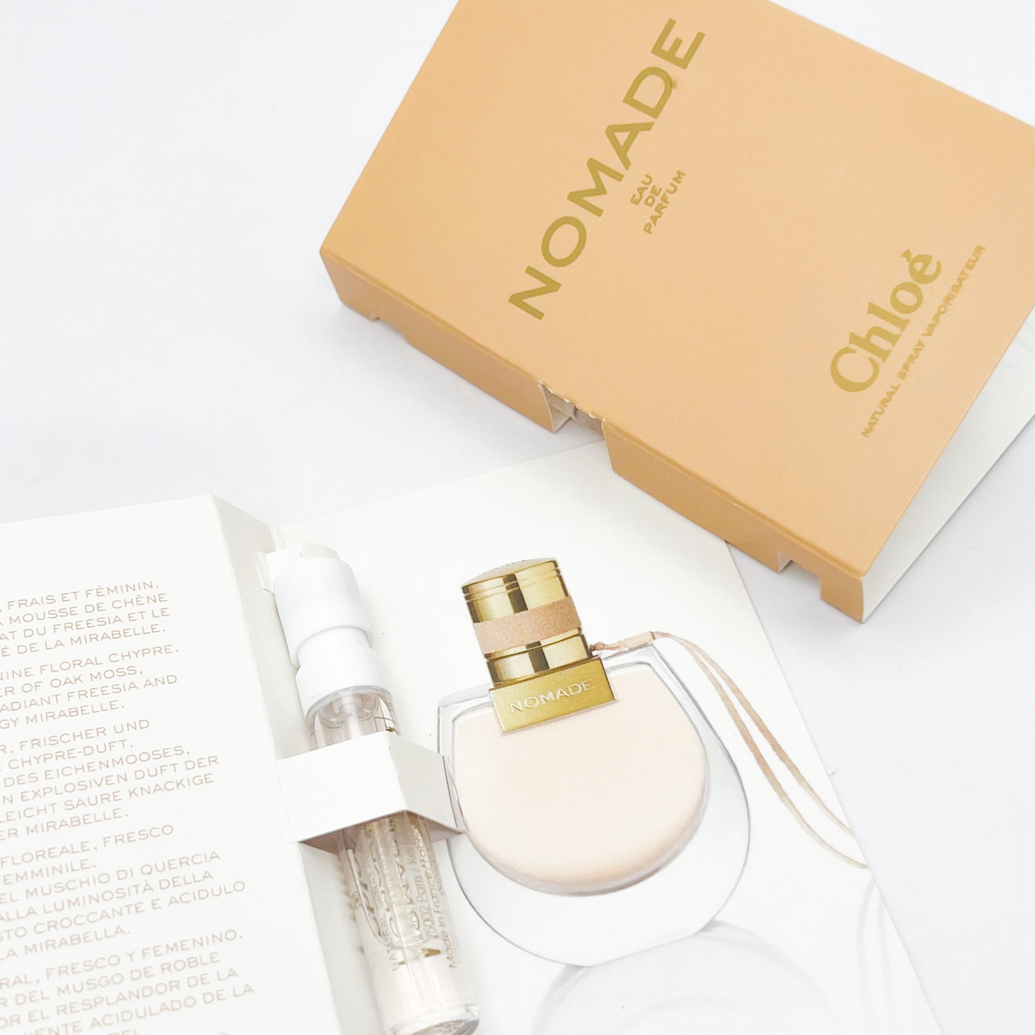 Flaconete Nomade Chloé - Perfume Feminino - EDP - 1,2 ml - original - Kaory Perfumaria ...
