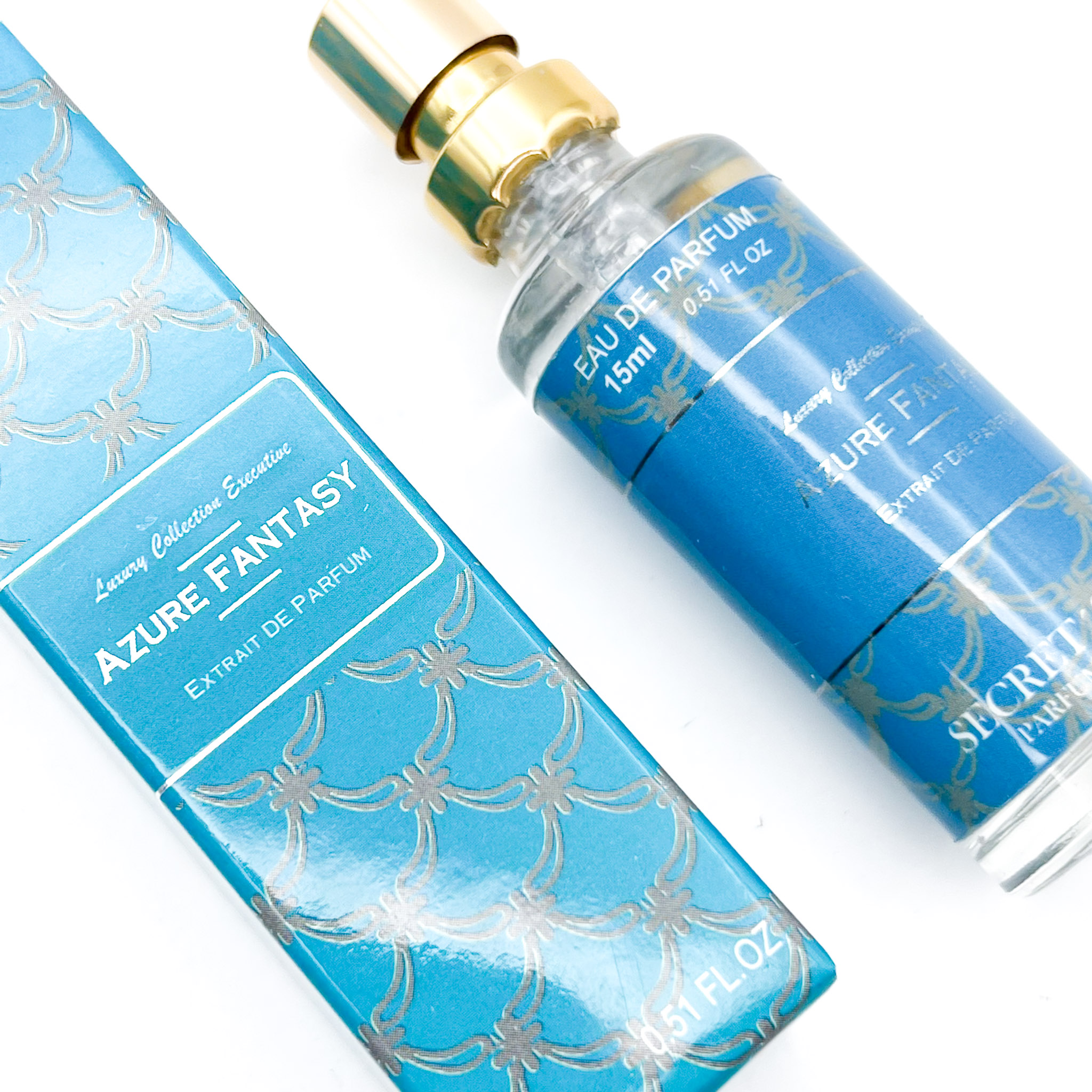 Perfume 15ml - Azure Fantasy - Secret's Parfum - Perfume Feminino - EAU ...