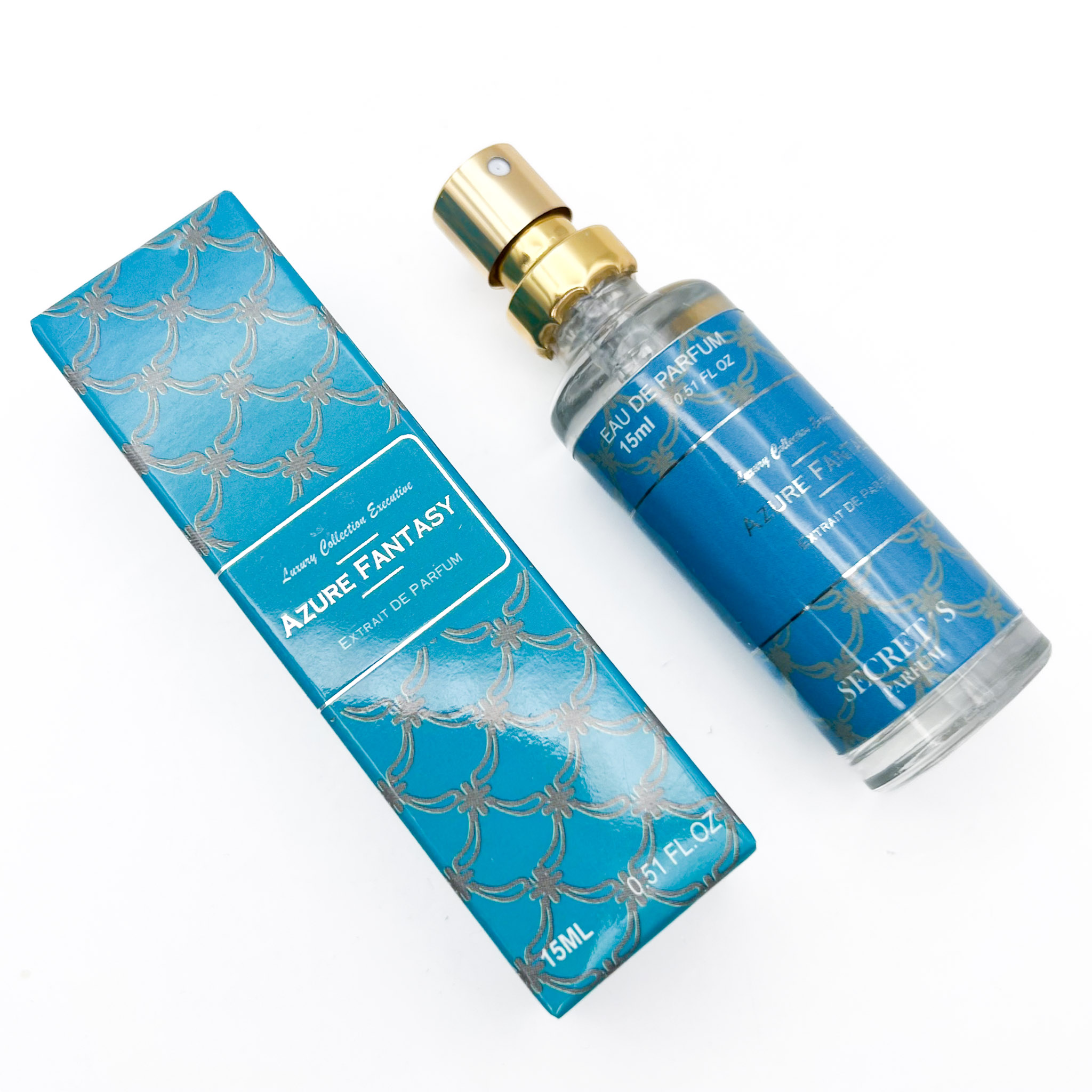 Perfume 15ml - Azure Fantasy - Secret's Parfum - Perfume Feminino - EAU ...