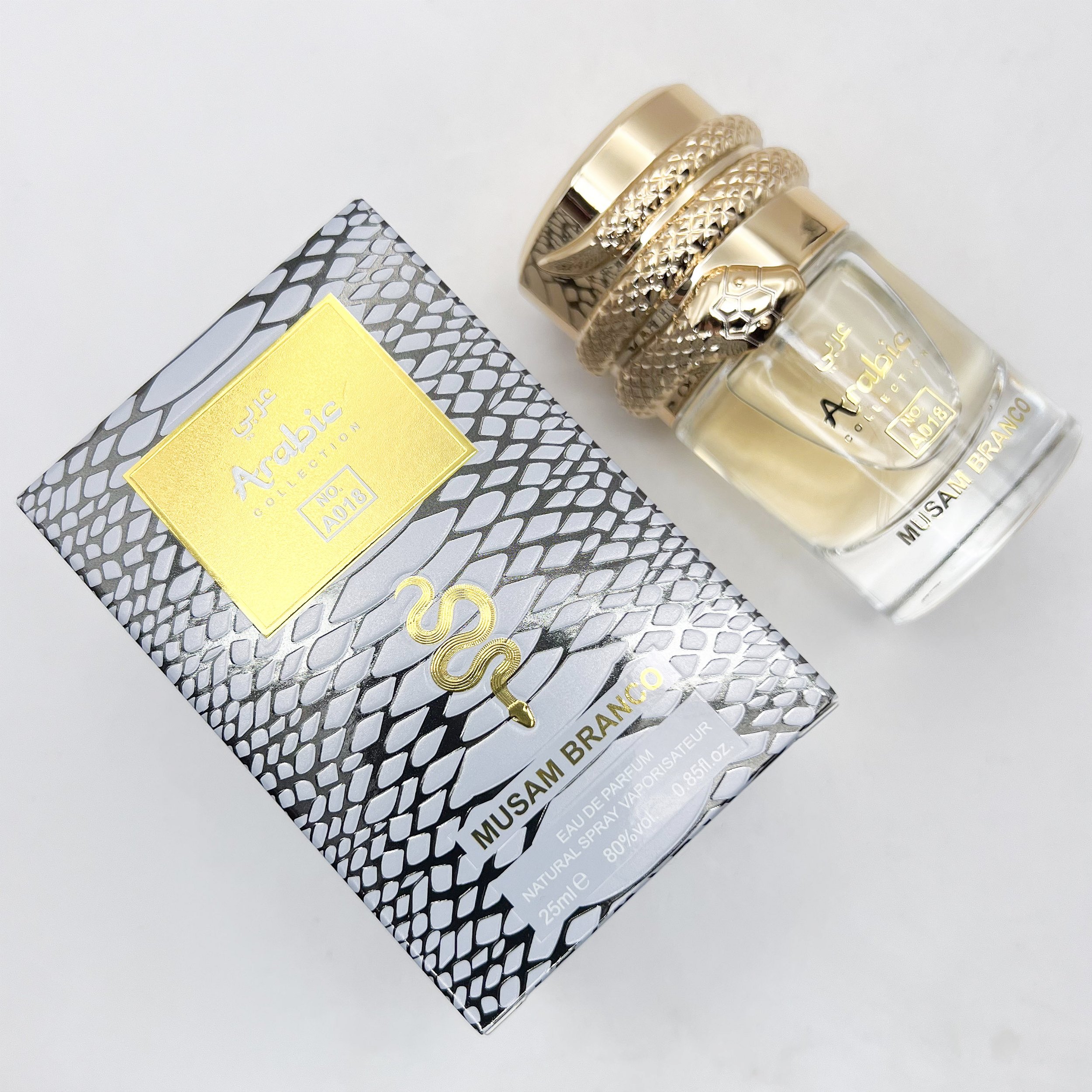 Perfume Musam Branco A018 - Arabic Collection - Perfume Unissex - 25ml ...