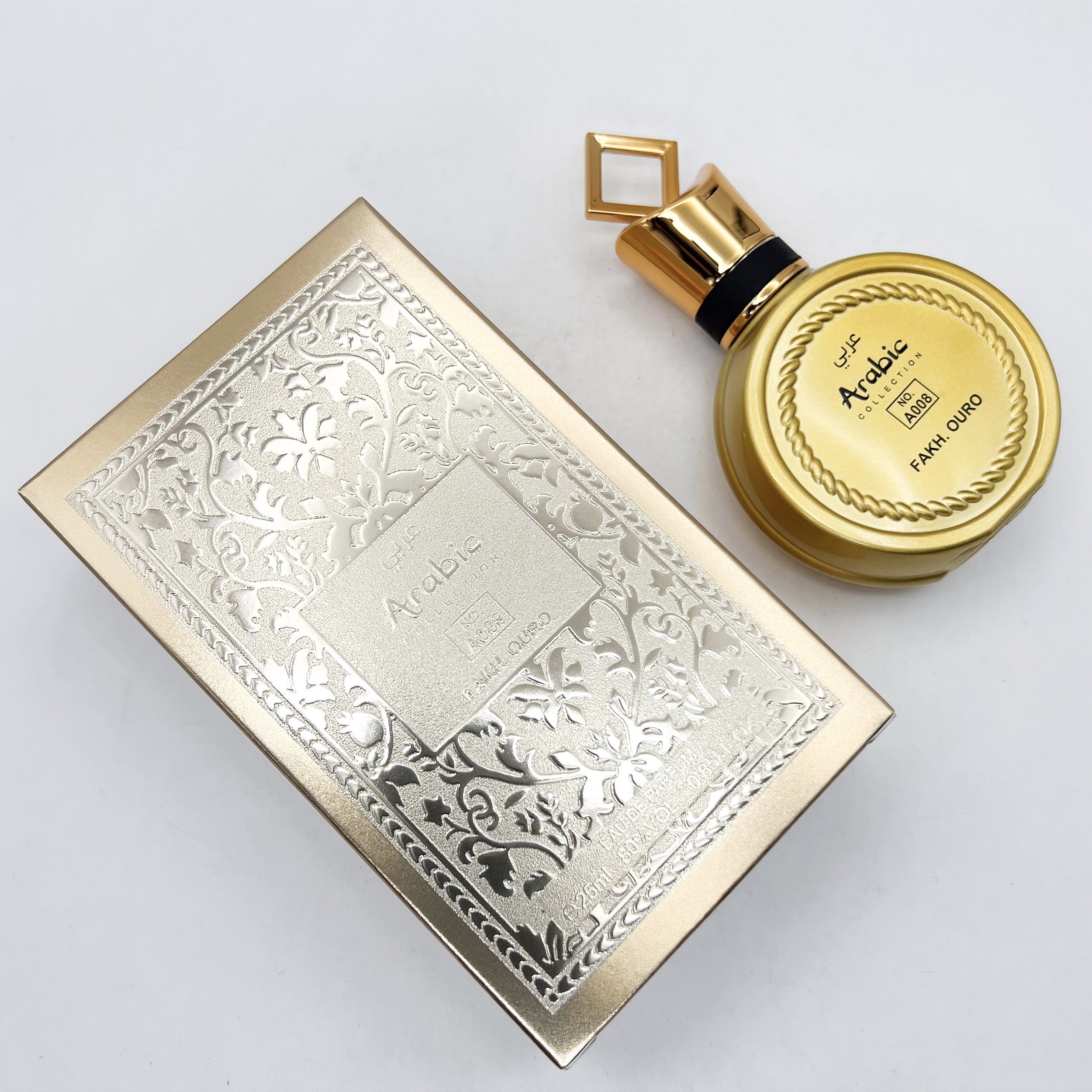 Perfume Fakh Ouro A008 - Arabic Collection - Perfume Masculino - 25ml ...