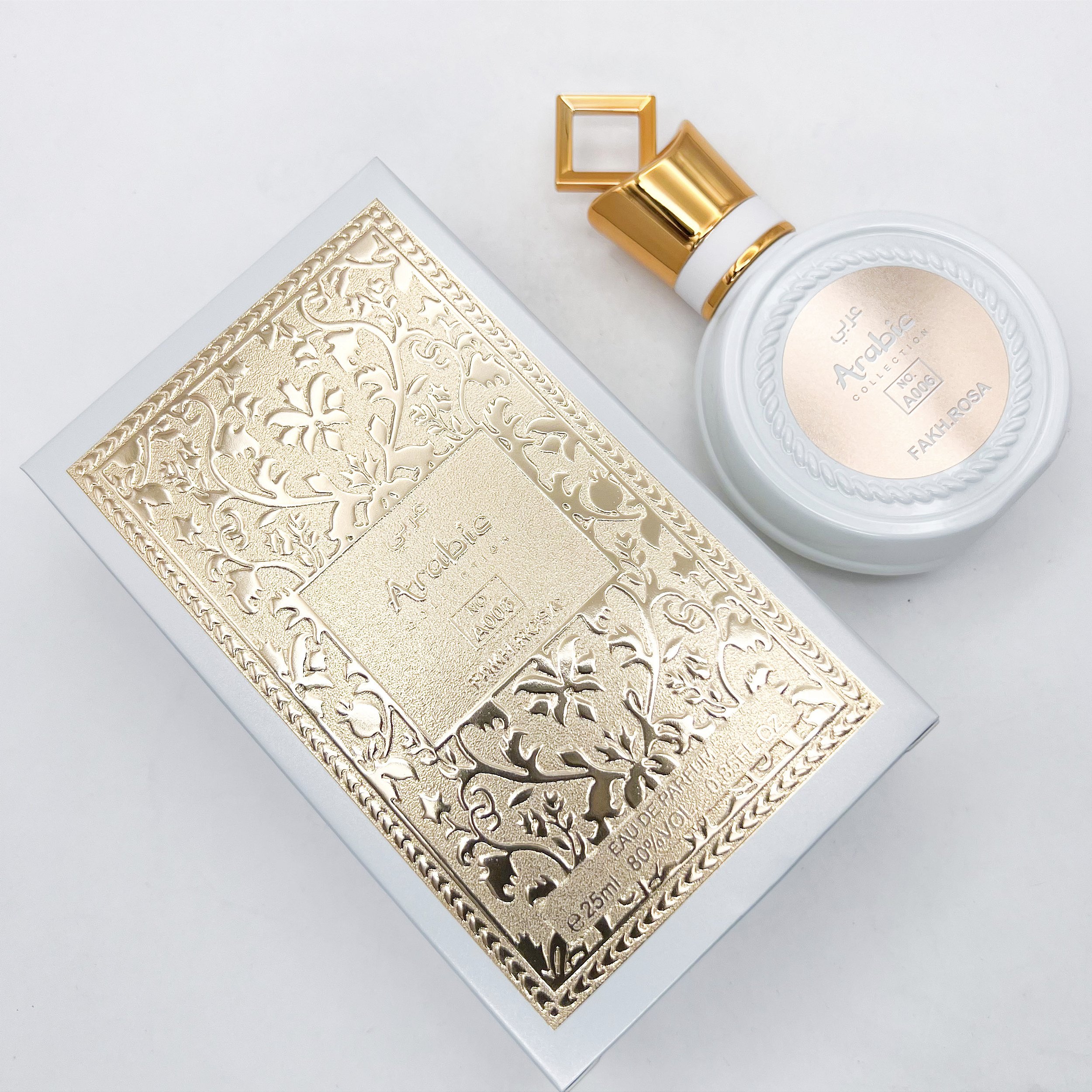 Perfume Fakh Rosa A006 - Arabic Collection - Perfume Feminino - 25ml ...