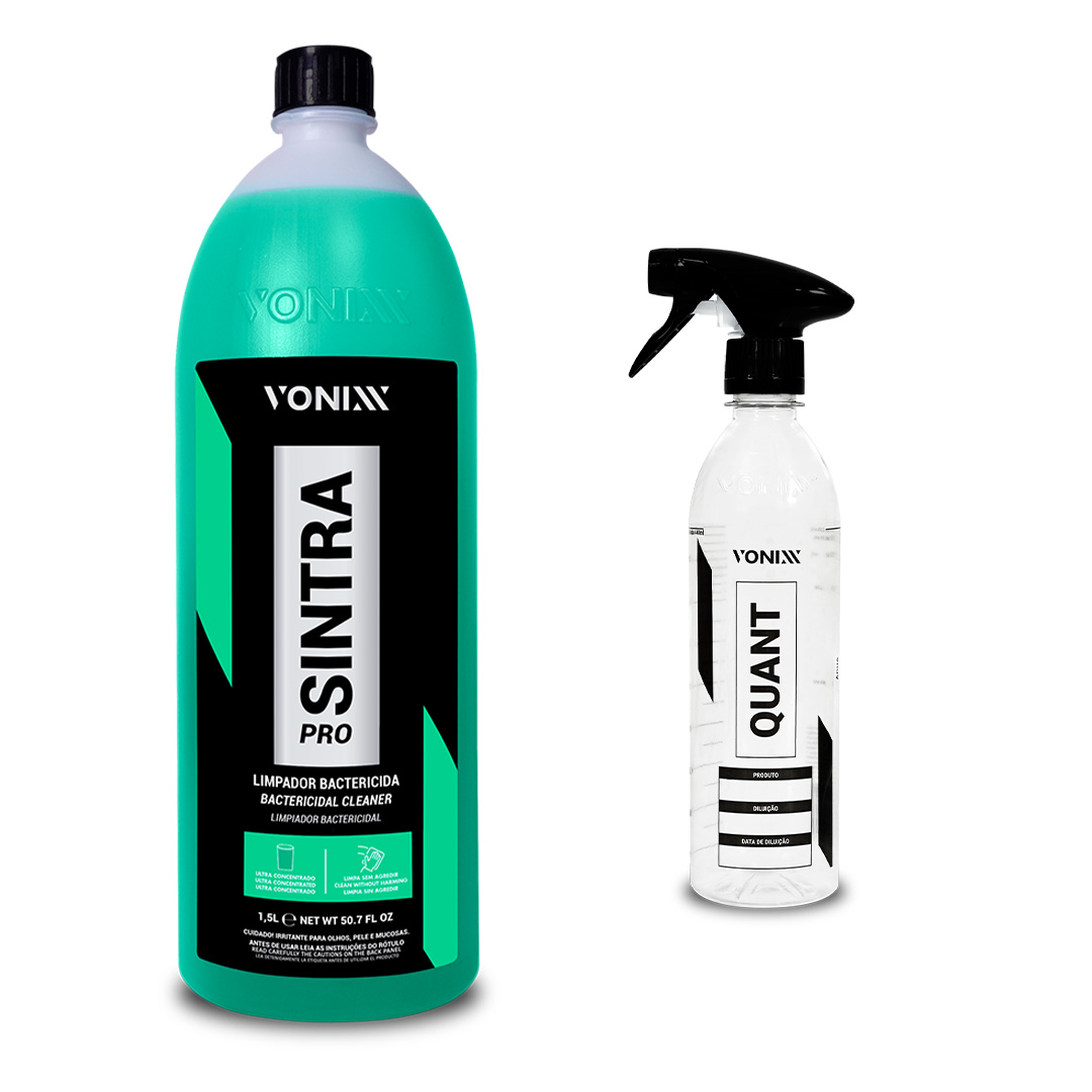 Kit Sintra Pro (1,5L) + Quant Pulverizador de Diluição 500ml Vonixx ...