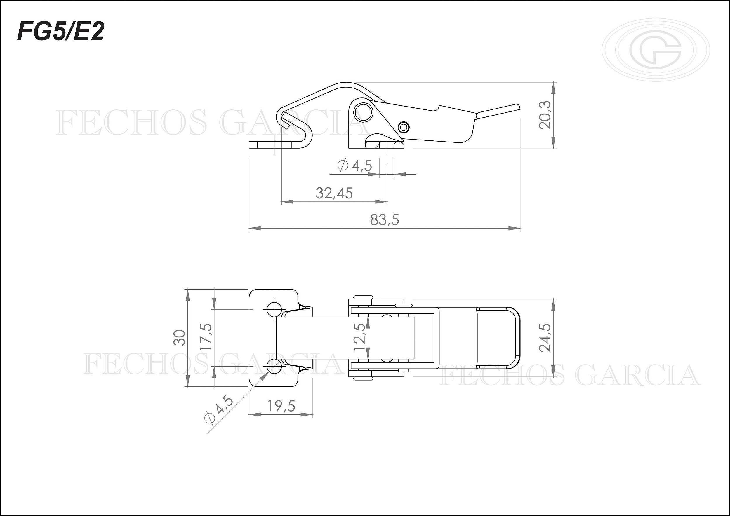 Fecho Rápido FG5 ZNPT - Fechos Garcia