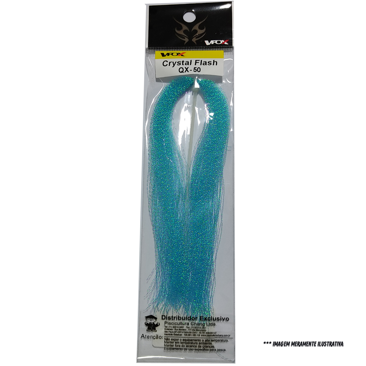 Linha Crystal Flash VFox - Sua Assessoria no Mundo da Pesca
