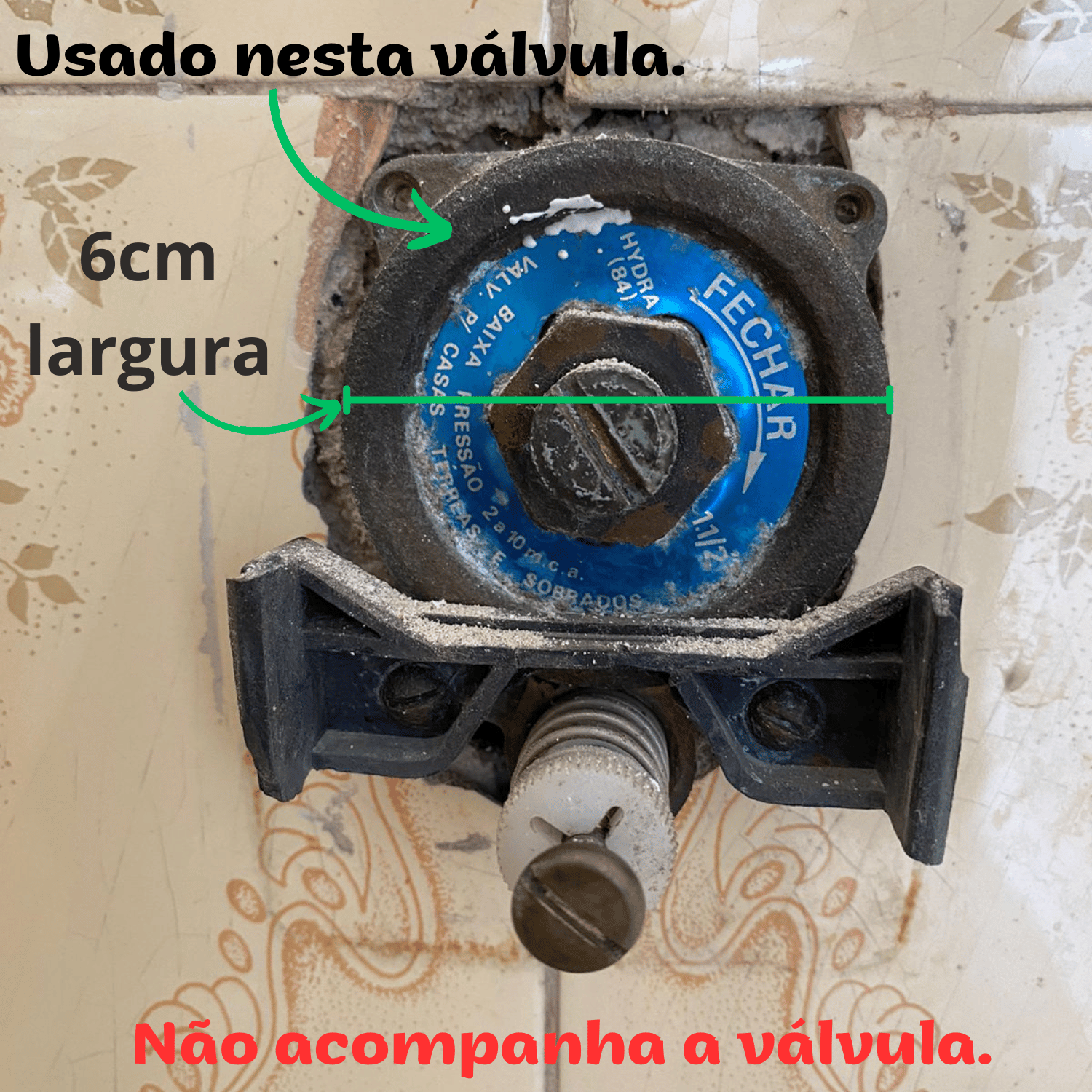 SEDE P/ VÁLVULA DE DESCARGA HYDRA LUXO/MASTER 1'1/2 - WL HIDROPEÇAS