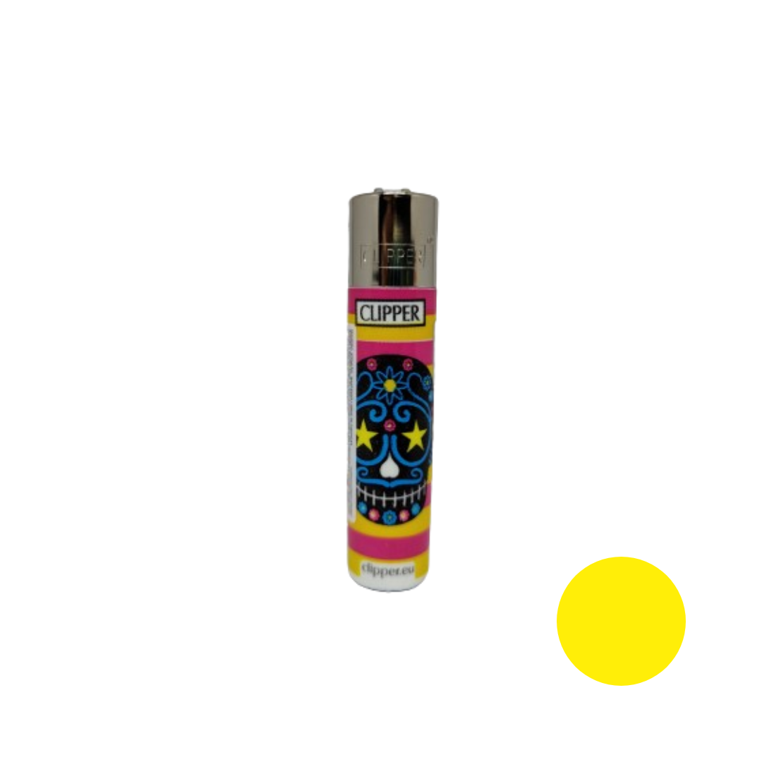 Isqueiro Clipper Caveiras - atabacaria