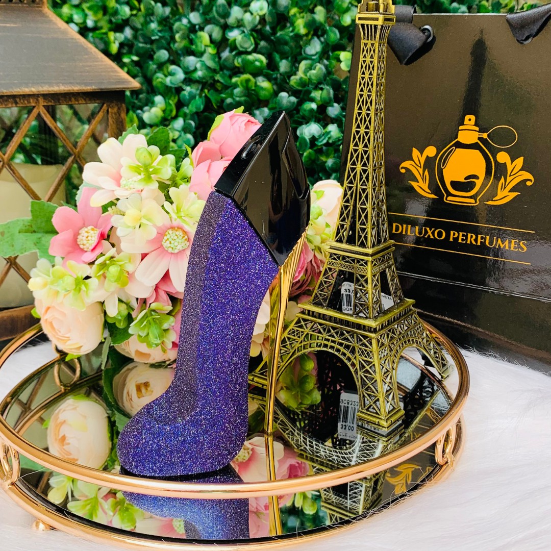 King Brand Collection Nº 102 - Good Girl Gliter Azul 25ml - Diluxo ...