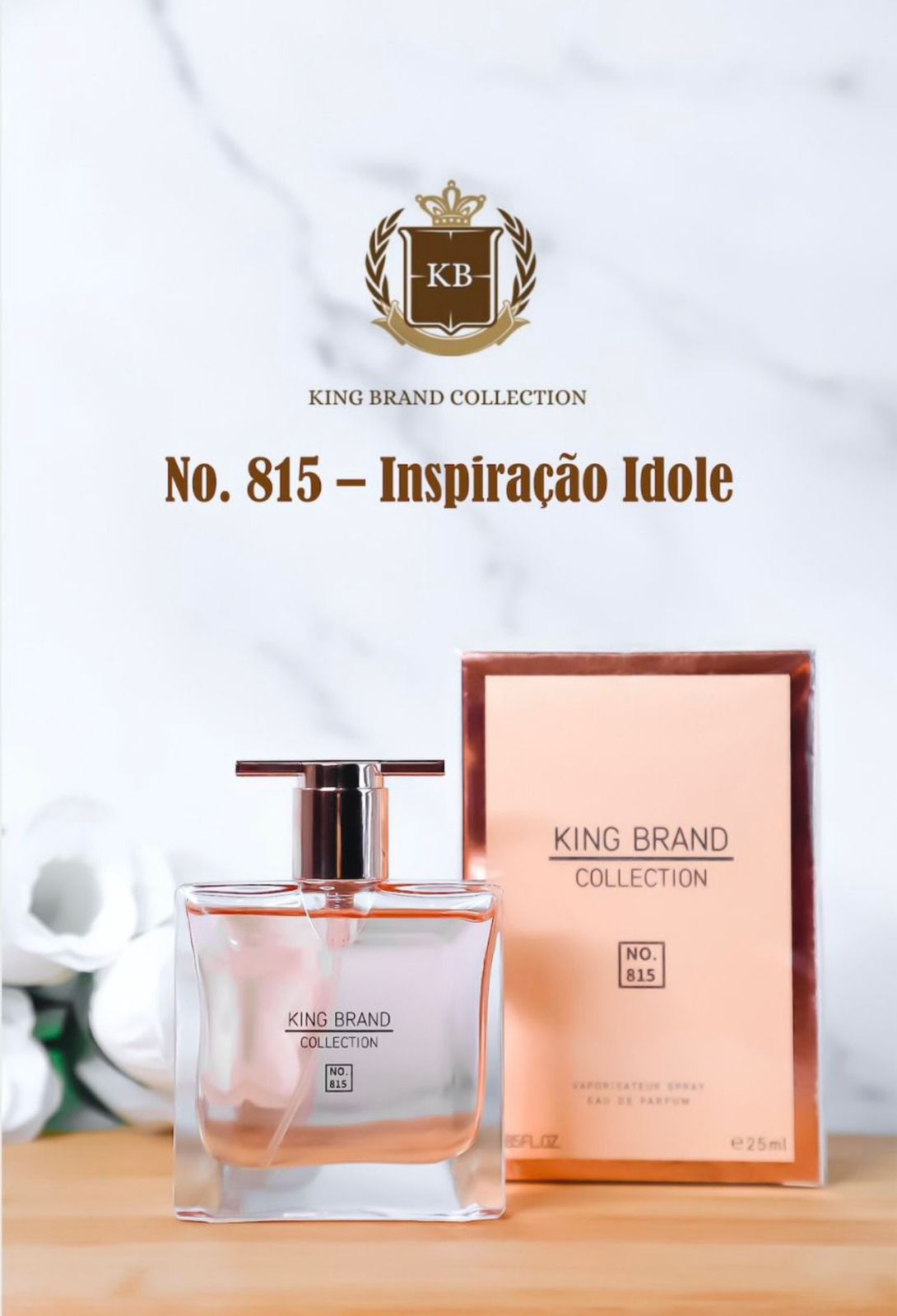 King Brand Collection Nº815 - Idôle 25ml - Diluxo Perfumes - A sua Loja ...