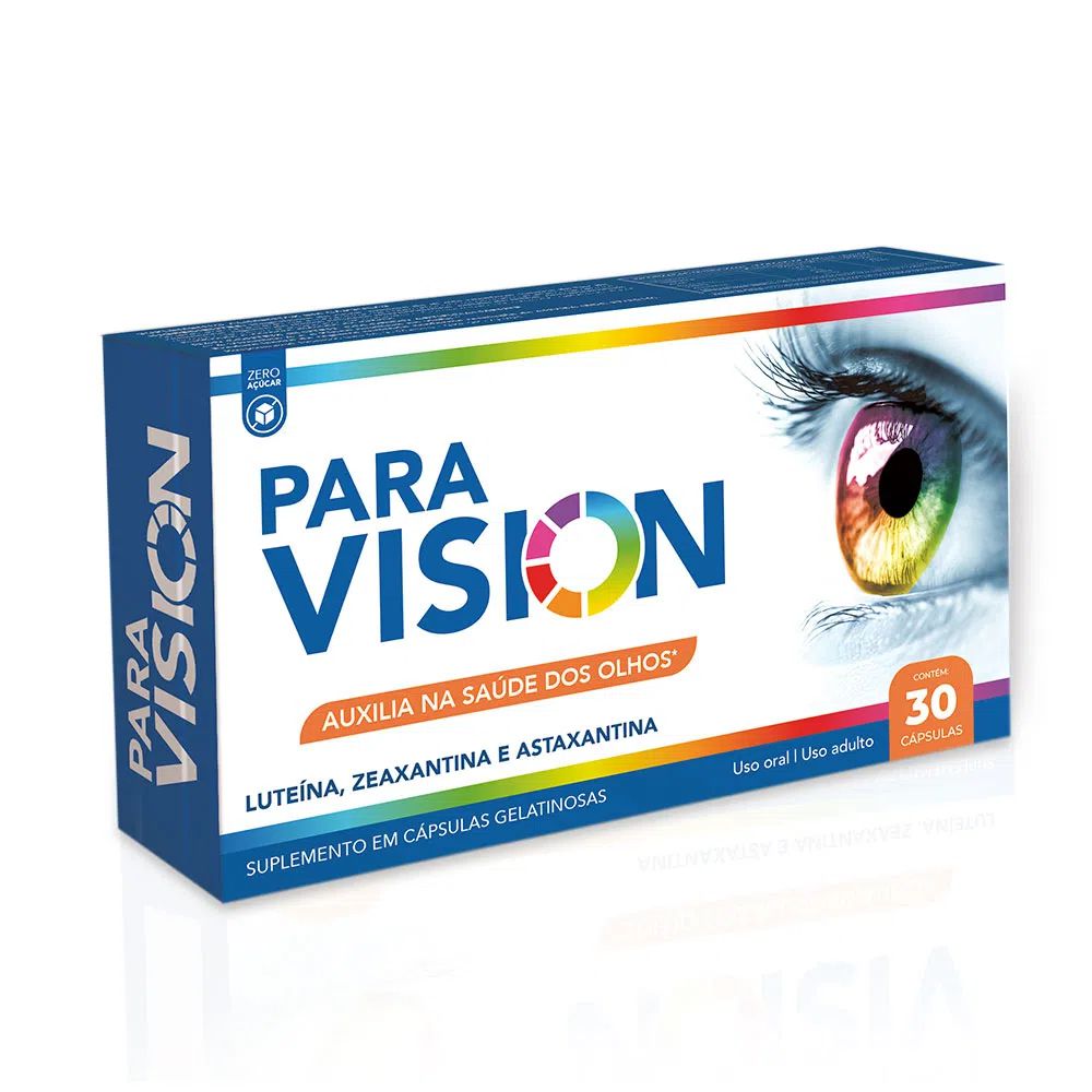 Suplemento Alimentar Paravision 30 Cápsulas Gelatinosas - Resilifarma ...