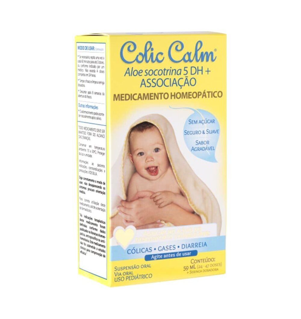 Colic Calm Suspensão Oral 59ml - Resilifarma - Saúde em primeiro lugar