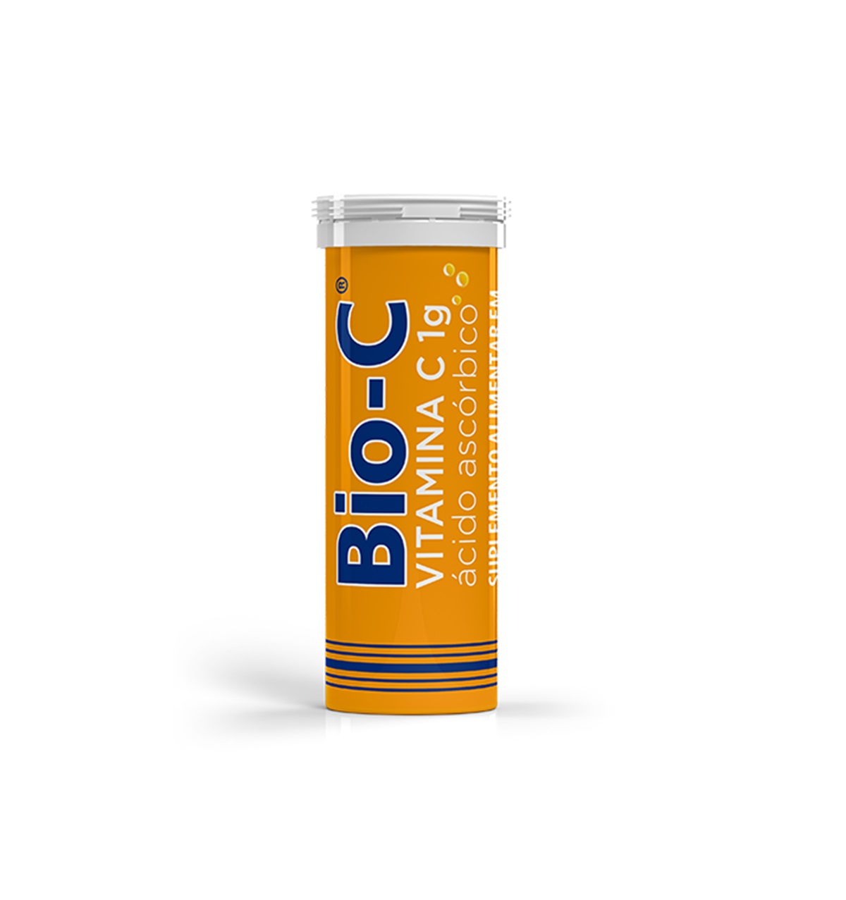 Suplemento Bio-C 1g Sabor Laranja 30 Comprimidos Efervescentes ...