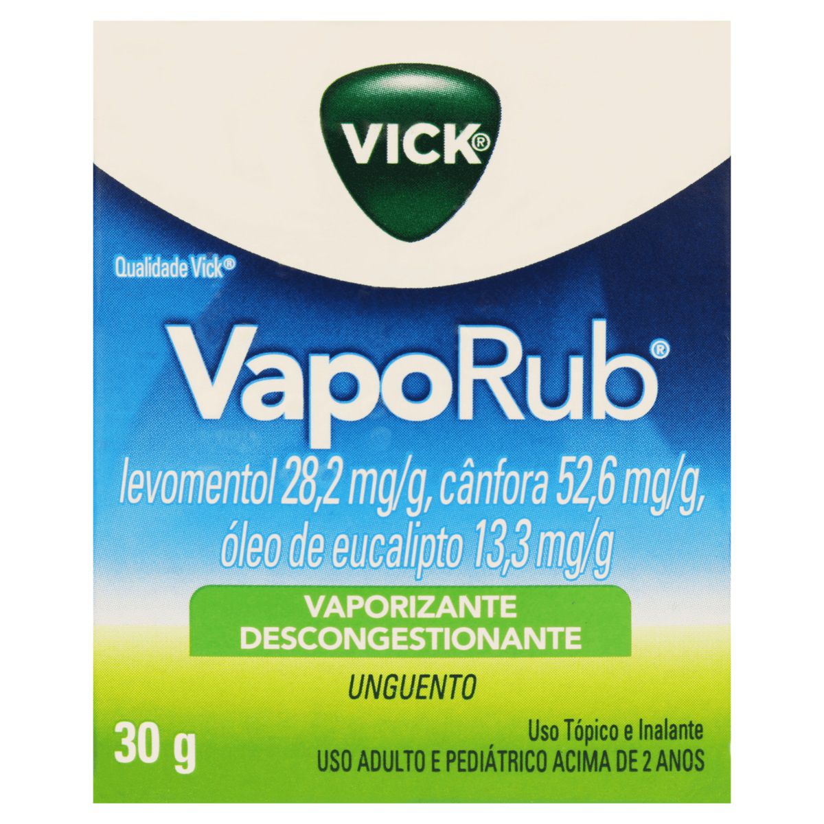 Vick VapoRub Unguento 30g - Resilifarma - Saúde em primeiro lugar