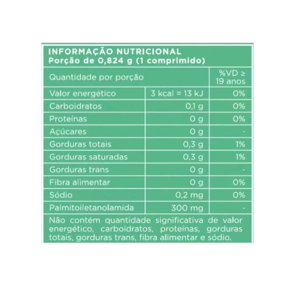 Suplemento Alimentar Peaflan Pea 300mg 30 Comprimidos - Resilifarma ...