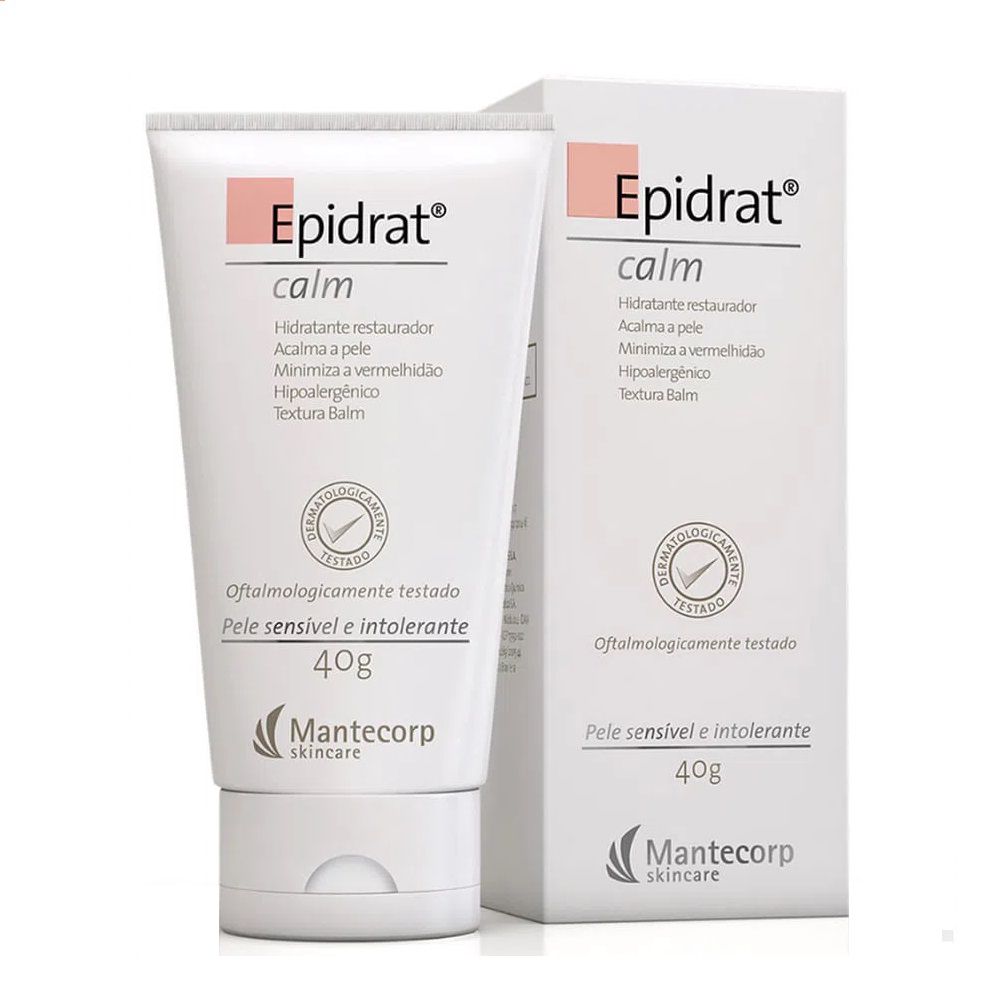 Hidratante Restaurador Facial Mantecorp Epidrat Calm 40ml - Resilifarma ...
