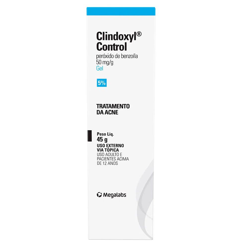 Clindoxyl Control 5% Gel Dermatológico Megalabs 45g - Resilifarma ...