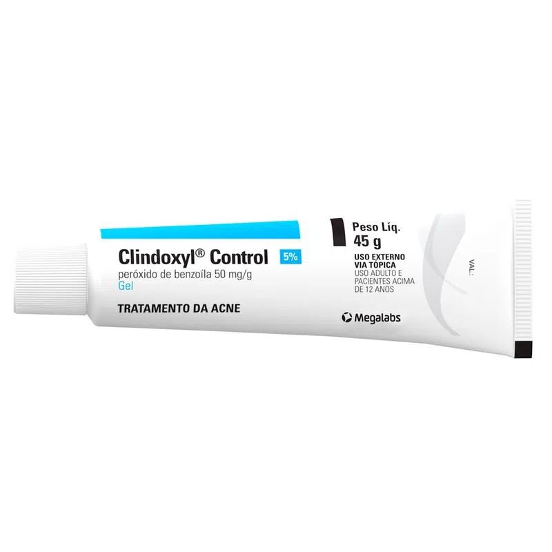 Clindoxyl Control 5% Gel Dermatológico Megalabs 45g - Resilifarma ...