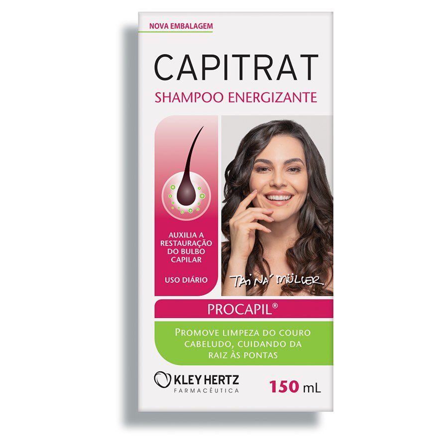 Shampoo Energizante Capitrat Procapil 150ml - Resilifarma - Saúde em ...