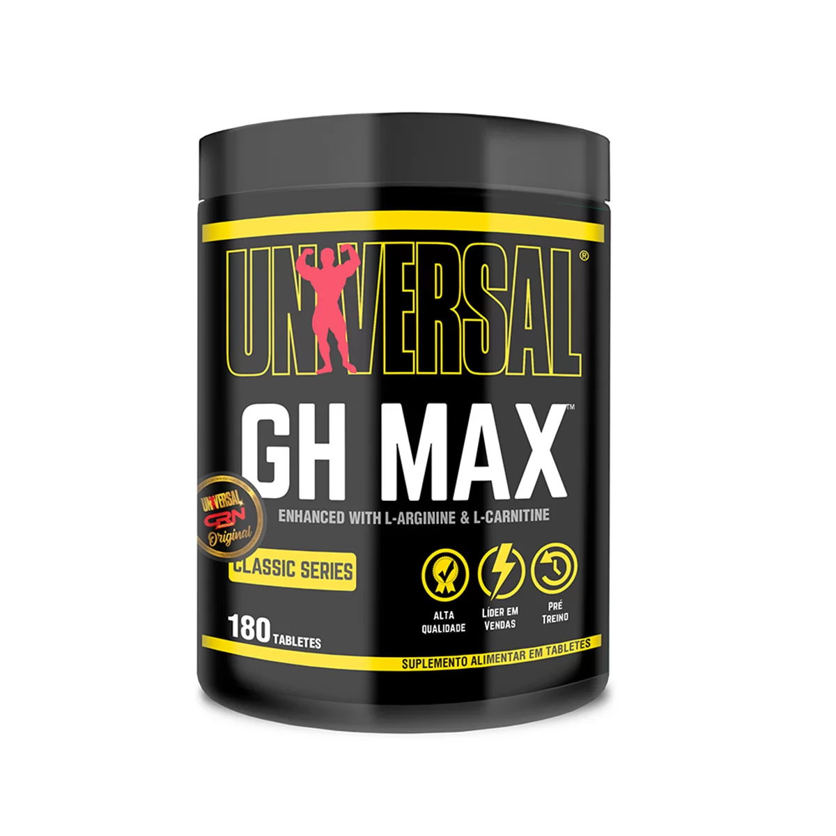 Suplemento Alimentar Universal GH Max Nutrition 180 Tabletes ...
