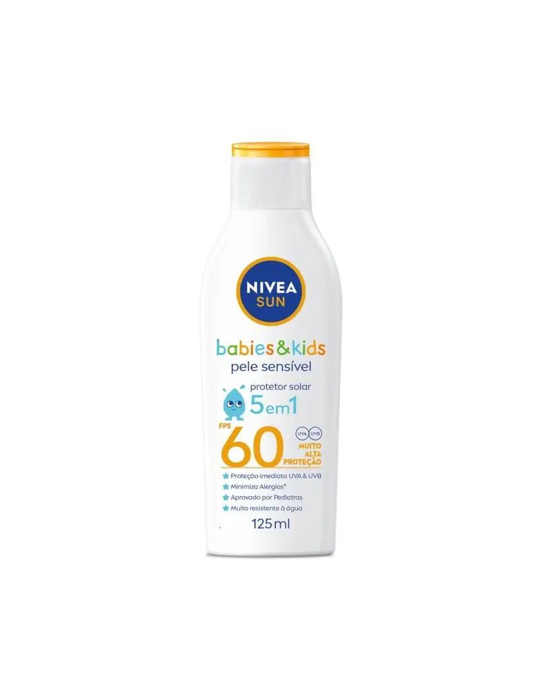 Kit Nivea Sun Protect & Hidrata Protetor Solar Corporal e Facial FPS50 ...