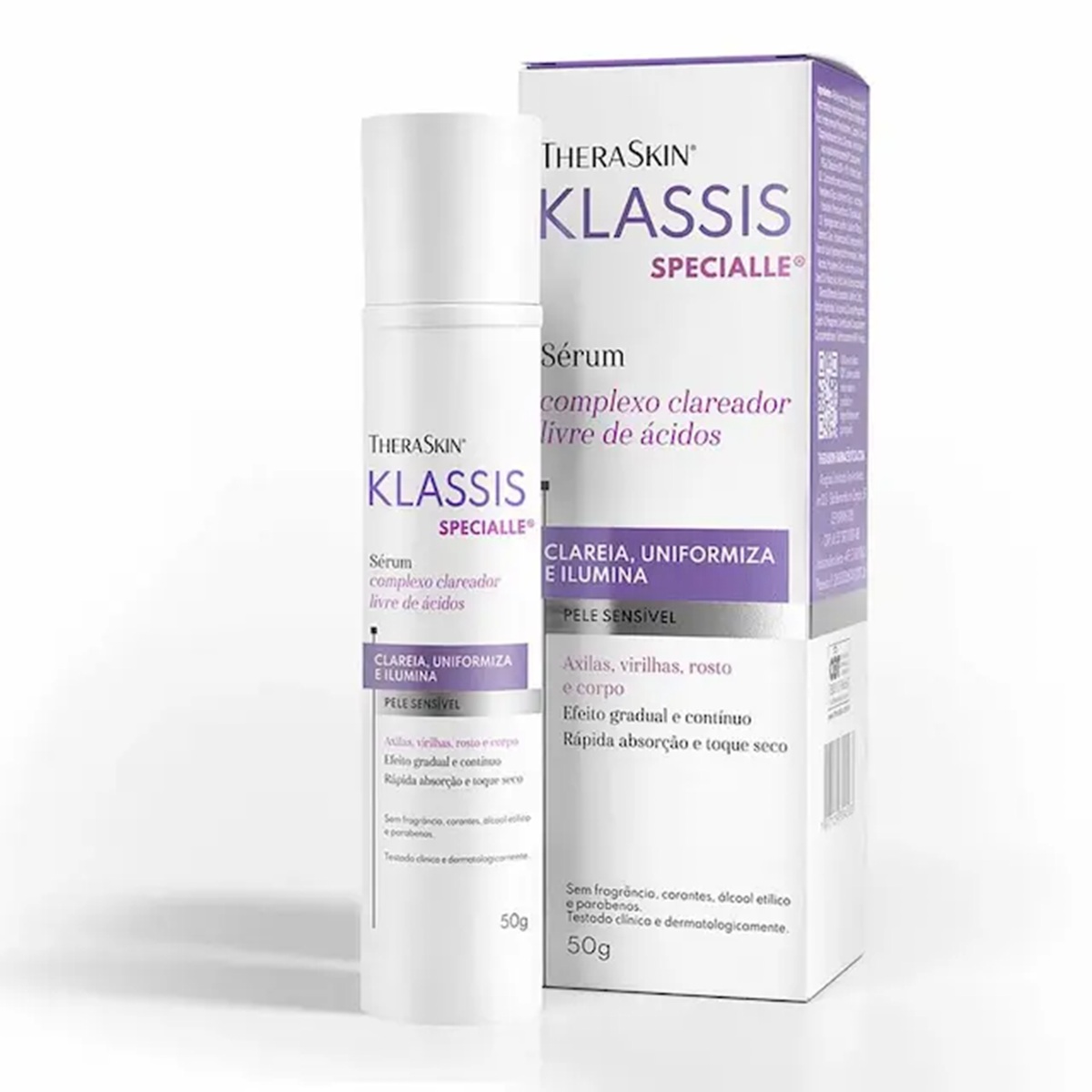 Sérum Clareador TheraSkin Klassis Specialle Pele Sensível 50g ...