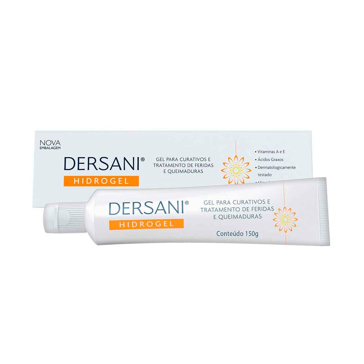 Gel Cicatrizante Dersani Hidrogel 150g - Resilifarma - Saúde em ...