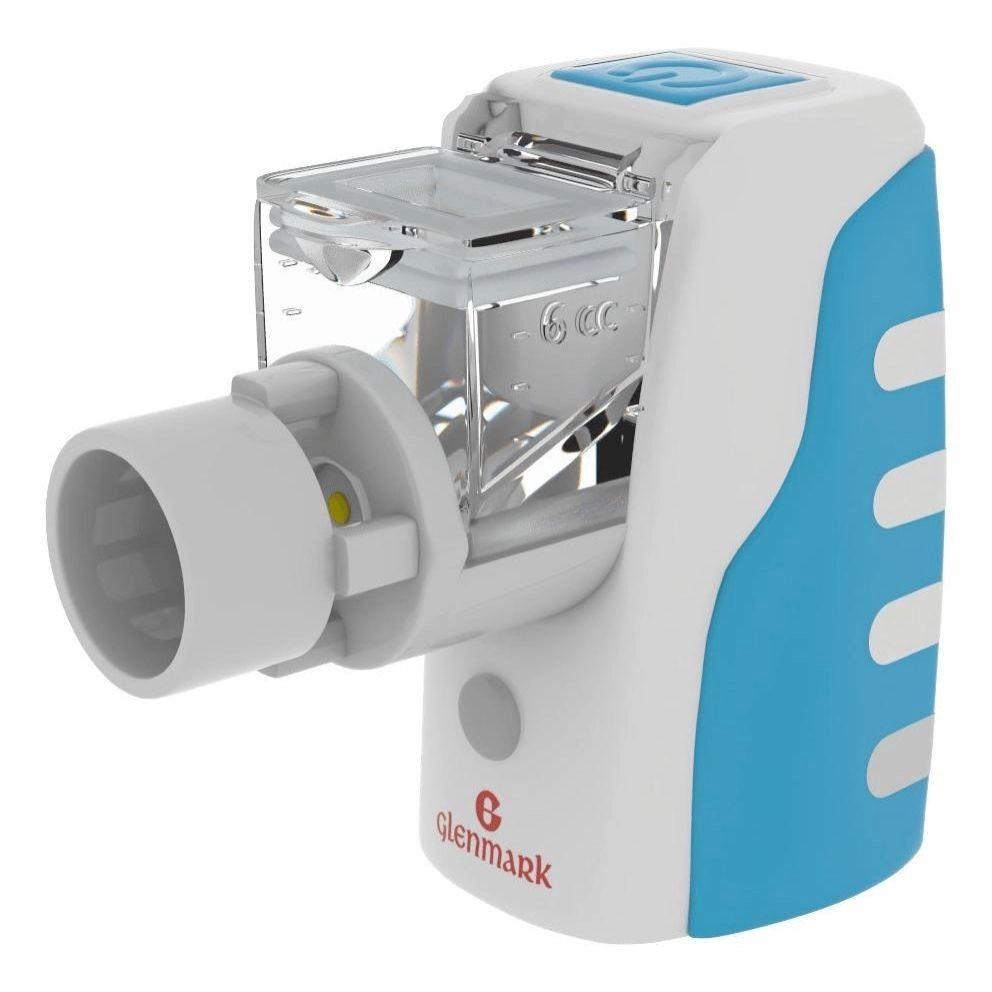 Nebulizador Portátil De Rede Vibratória Ativa Glenmark Nebzmart ...