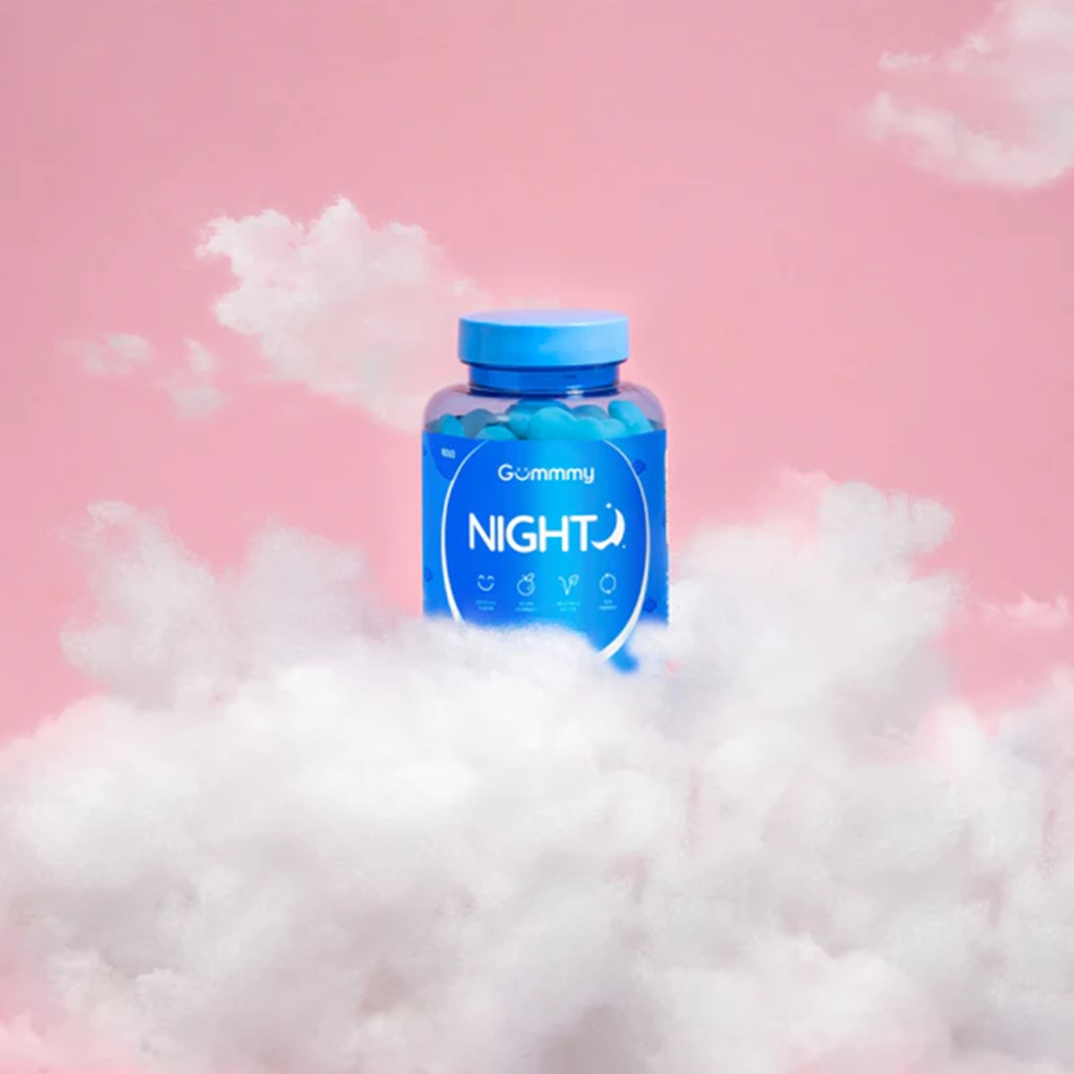 Suplemento Alimentar Gummy Night Sabor Framboesa 30 Pastilhas De Goma ...
