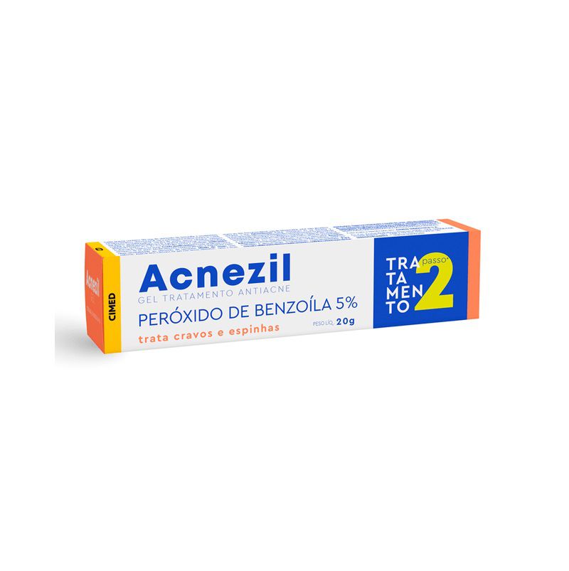 Acnezil 5% Gel Dermatológico 20g - Resilifarma - Saúde em primeiro lugar