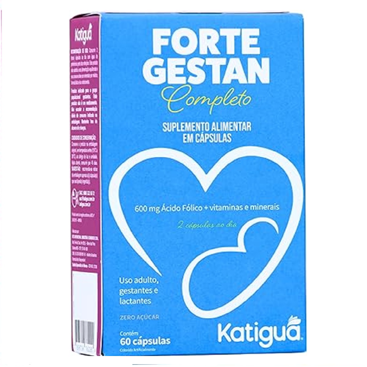 Suplemento Alimentar ForteGestan Completo 60 Cápsulas - Resilifarma ...