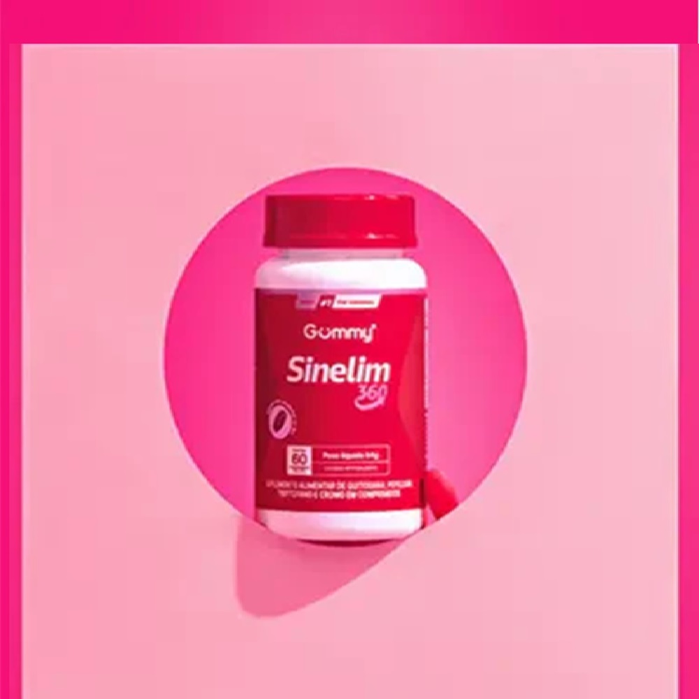 Suplemento Alimentar Gummy Sinelim 360 60 Cápsulas - Resilifarma ...