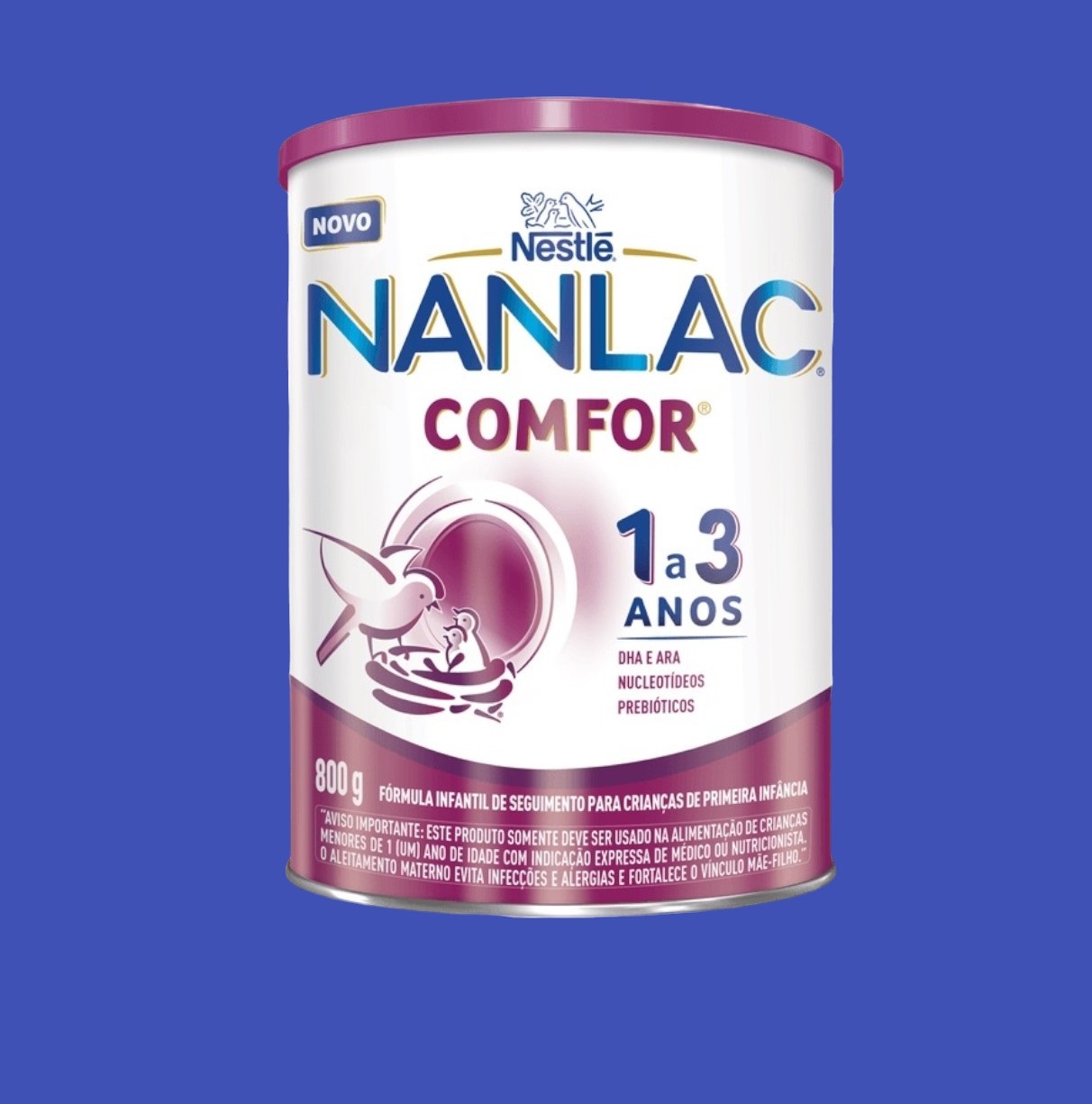 Fórmula Infantil Em Pó Nestlé Nanlac Comfor Lata 800g - Resilifarma ...