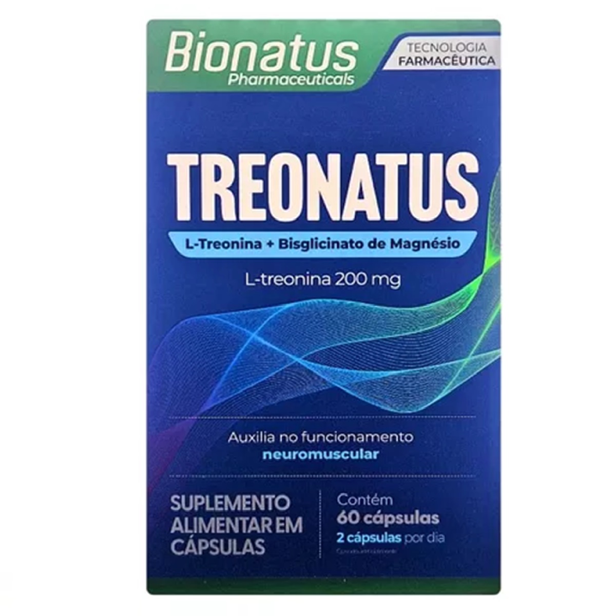 Suplemento Alimentar Bionatus Treonatus 60 Cápsulas - Resilifarma - Saúde em primeiro lugar