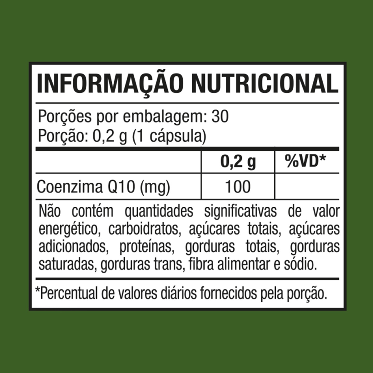 Suplemento Alimentar Bionatus Coenzima Q10 30 Cápsulas - Resilifarma - Saúde em primeiro lugar
