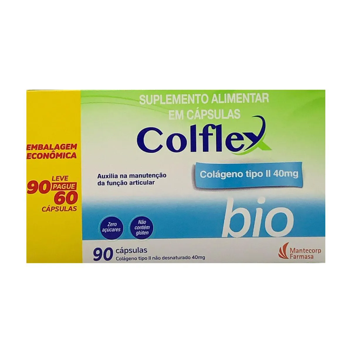 Suplemento Alimentar Colflex Bio 90 Cápsulas - Resilifarma - Saúde em ...