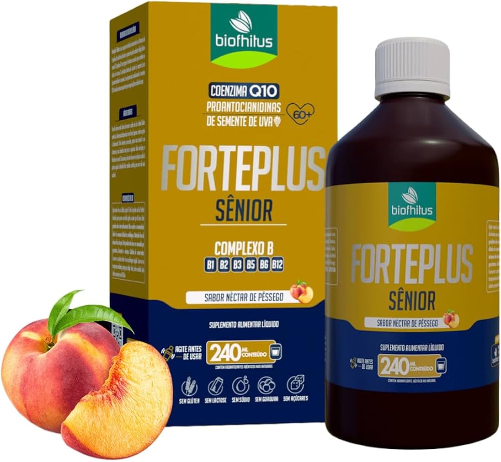 Suplemento Alimentar Biofhitus Forte-Plus Sênior Sabor Néctar De ...